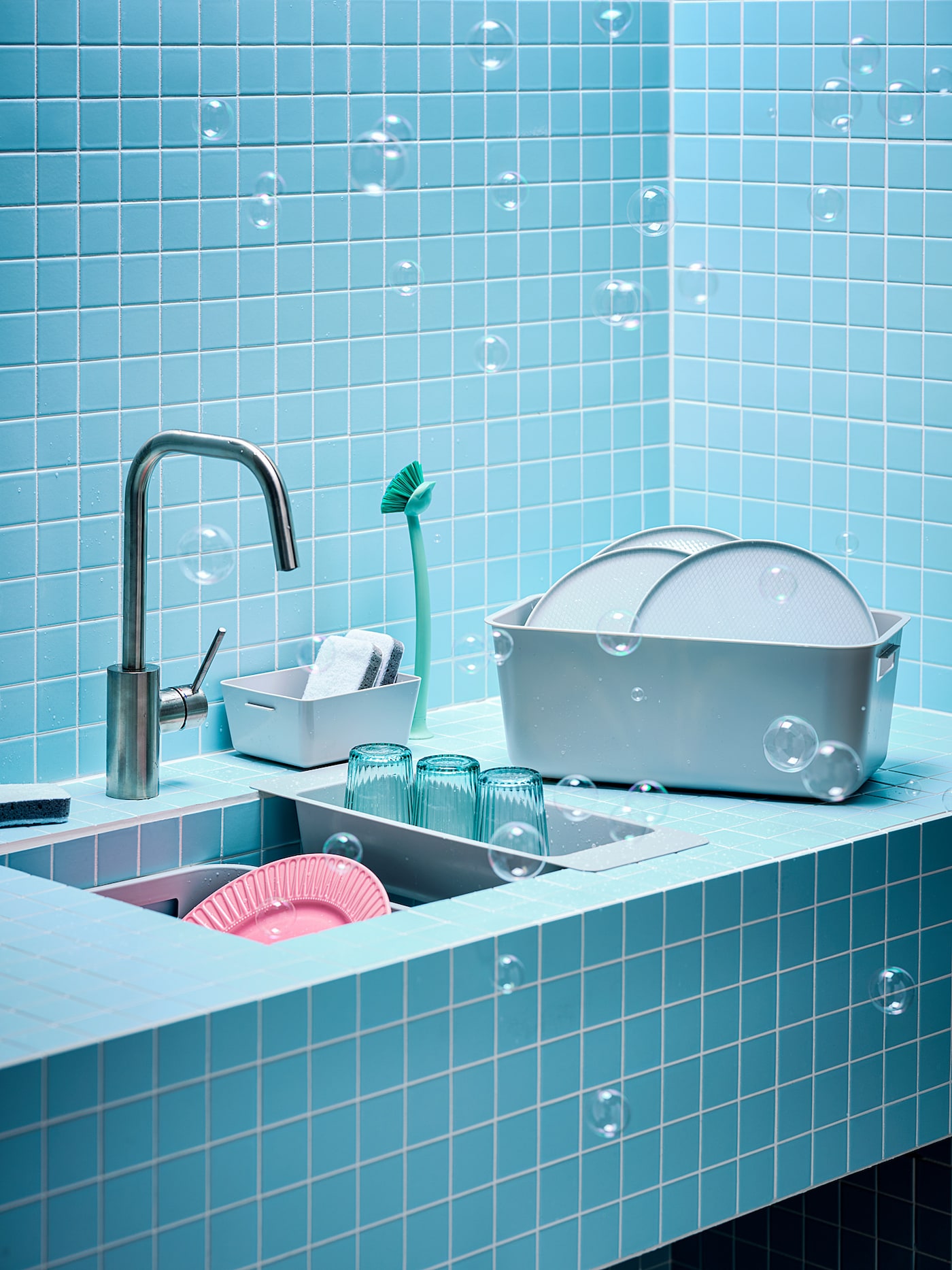 SVAMPIG sponge grey-white - IKEA