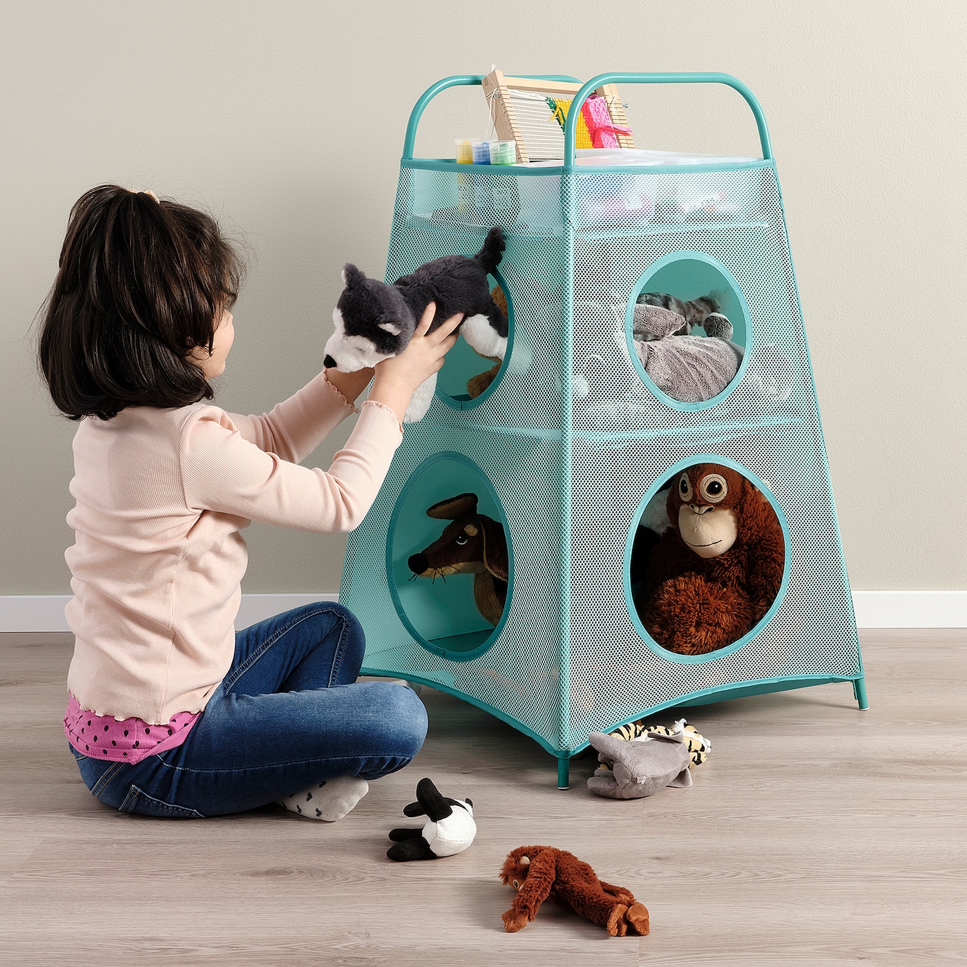 Ikea toy storage net store