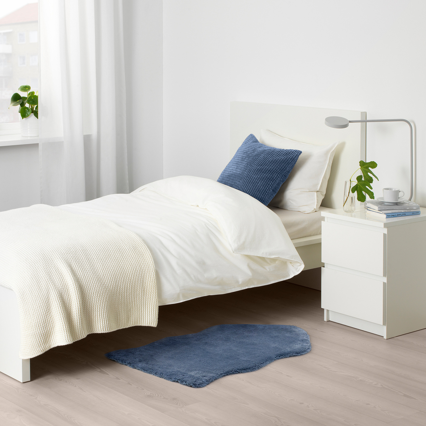TOFTLUND rug blue - IKEA