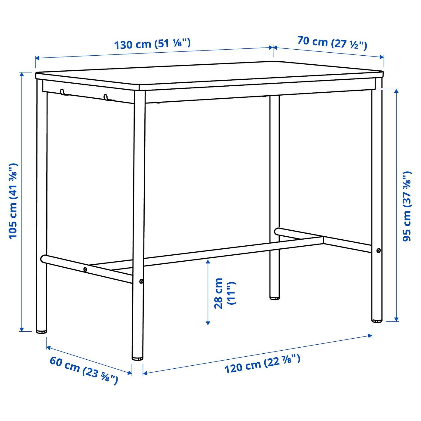 TOMMARYD table white stained oak veneer/white - IKEA TOMMARYD table white stained oak veneer/white - IKEA