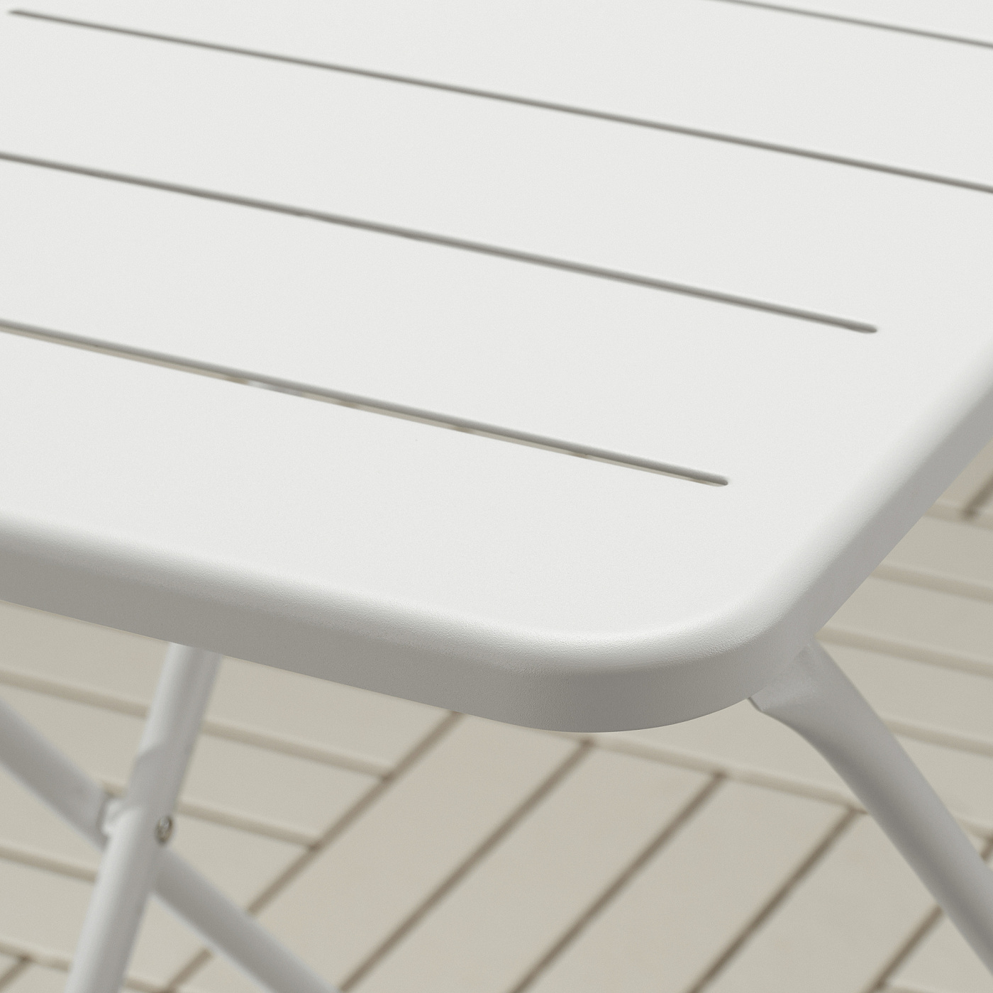 TORPARÖ table, outdoor white/foldable - IKEA