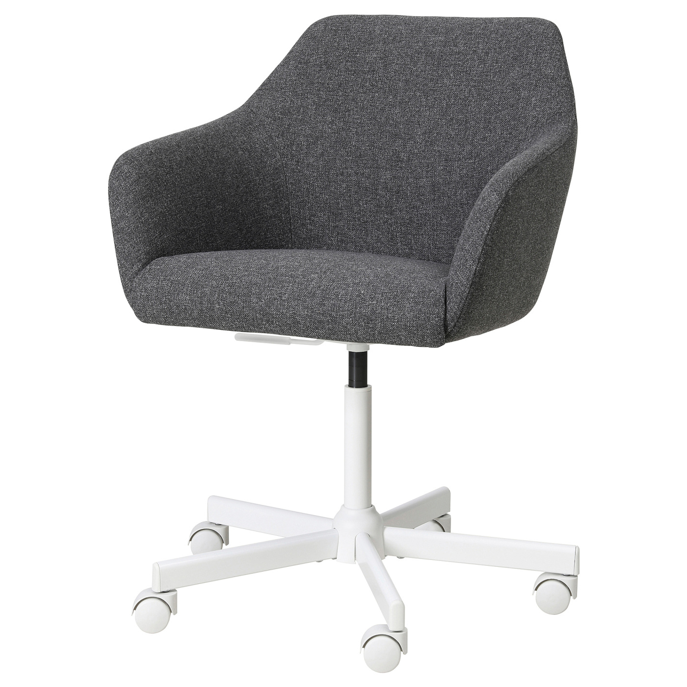TOSSBERG / MALSKÄR swivel chair Gunnared dark grey/white - IKEA