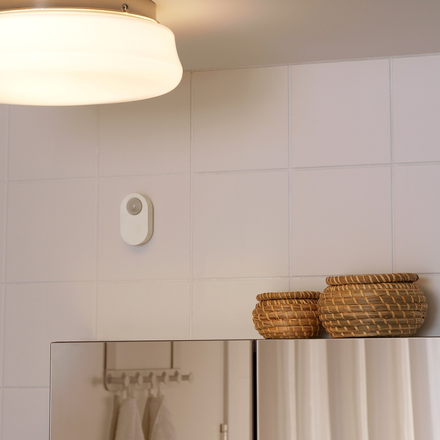 TRÅDFRI wireless motion sensor smart white - IKEA