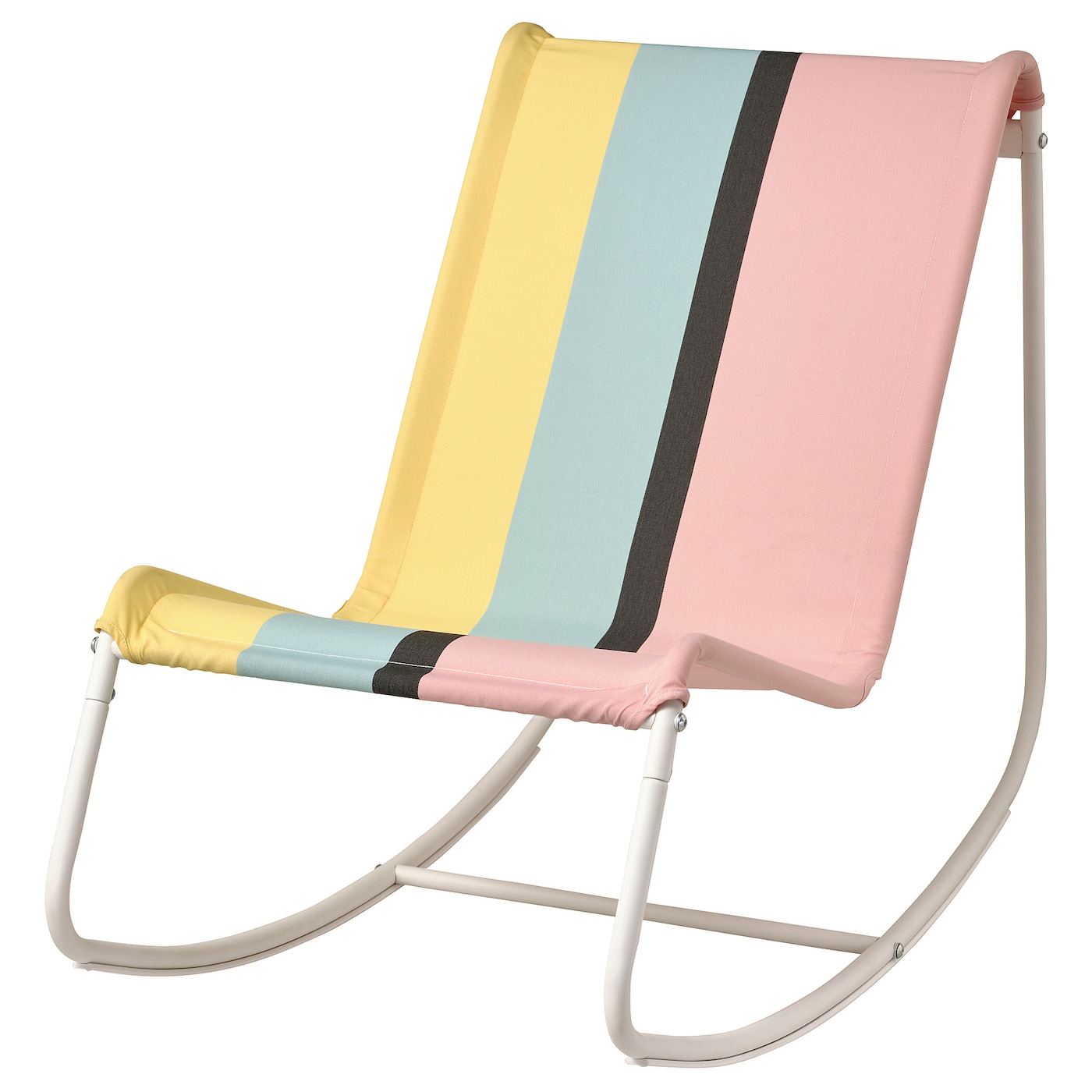 TUMHOLMEN rocking-chair, in/outdoor white/multicolour - IKEA