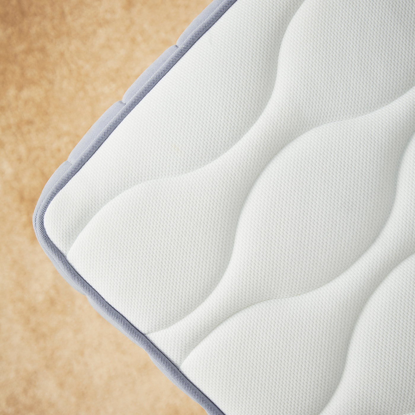VÅGSTRANDA pocket sprung mattress super firm/light blue - IKEA