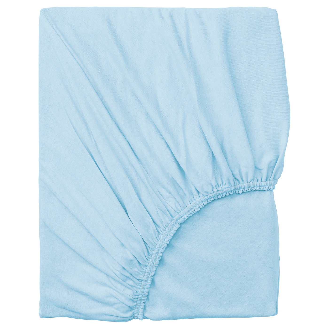 VÅRVIAL fitted sheet light blue - IKEA