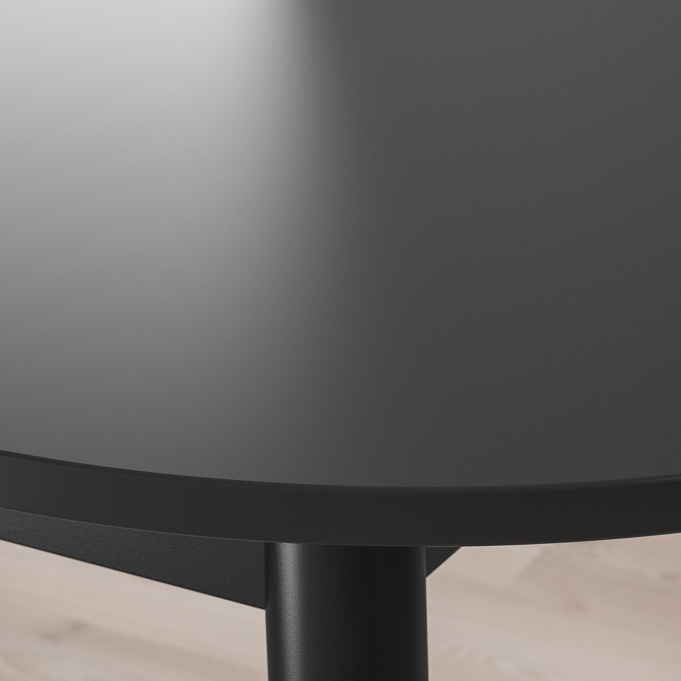 VEDBO dining table black - IKEA
