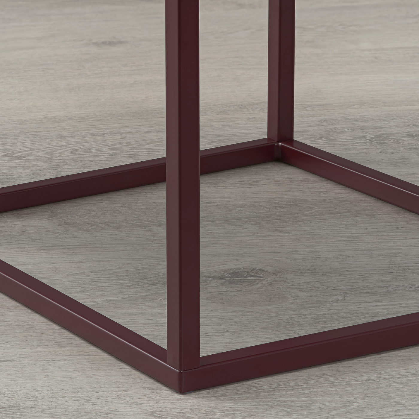 VIKHAMMER bedside table walnut veneer - IKEA
