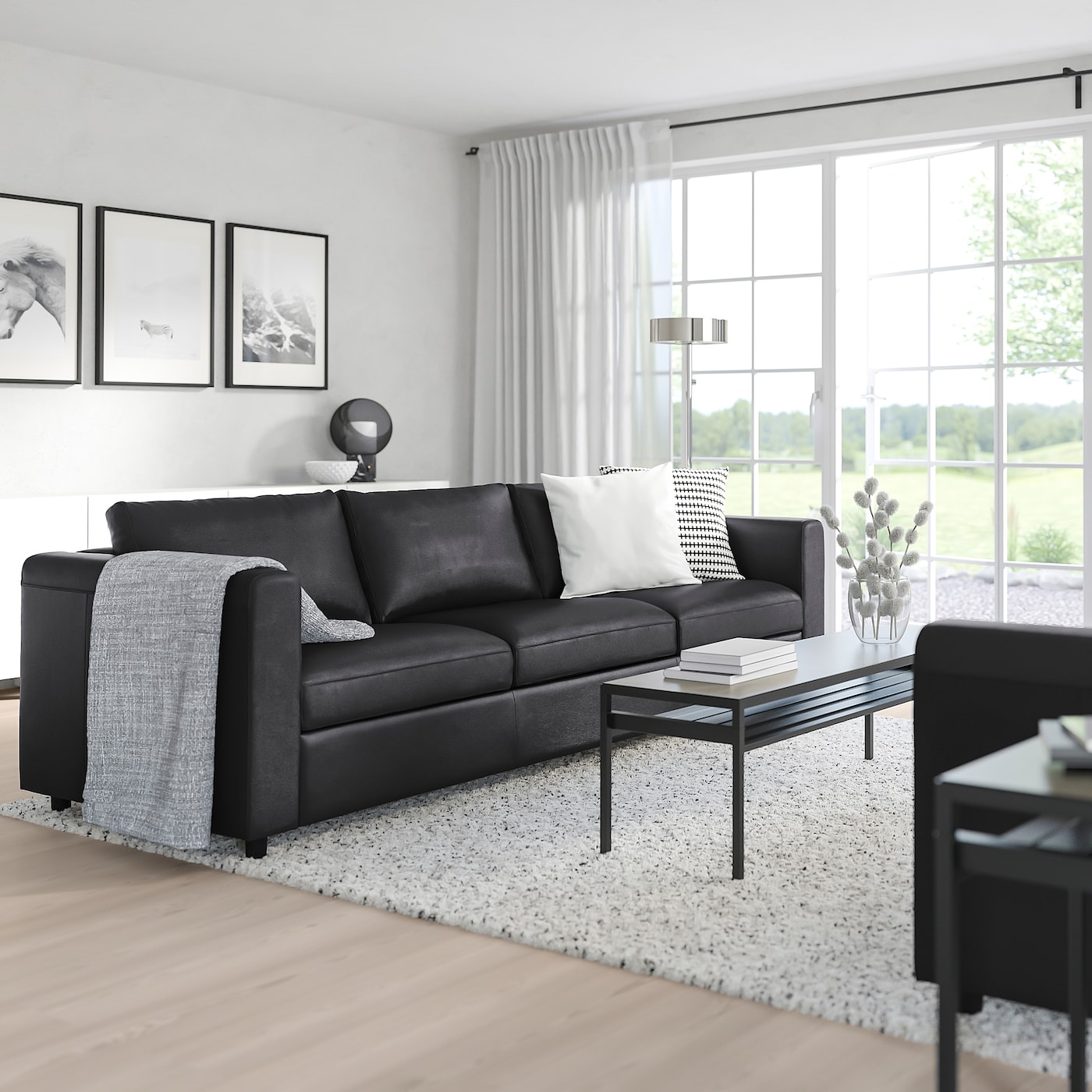 Ikea vimle leather store