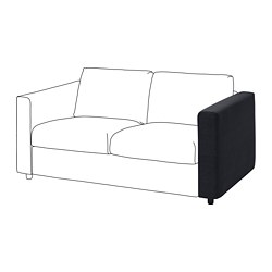 VIMLE armrest Hillared dark blue IKEA