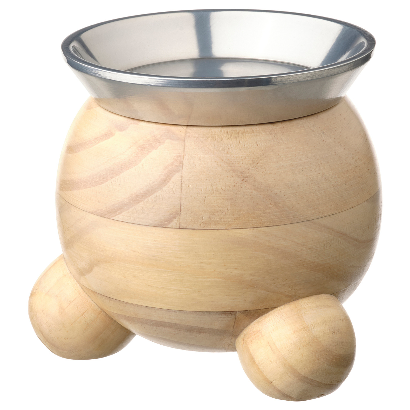 VINTERFINT pillar candle holder pine - IKEA
