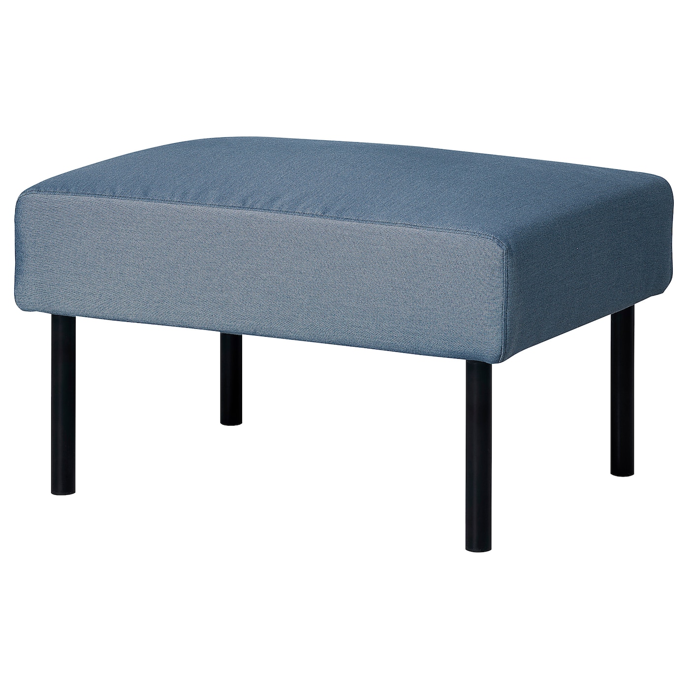 GLOSTAD 鲁斯达 脚凳 基尼萨 中蓝 - IKEA