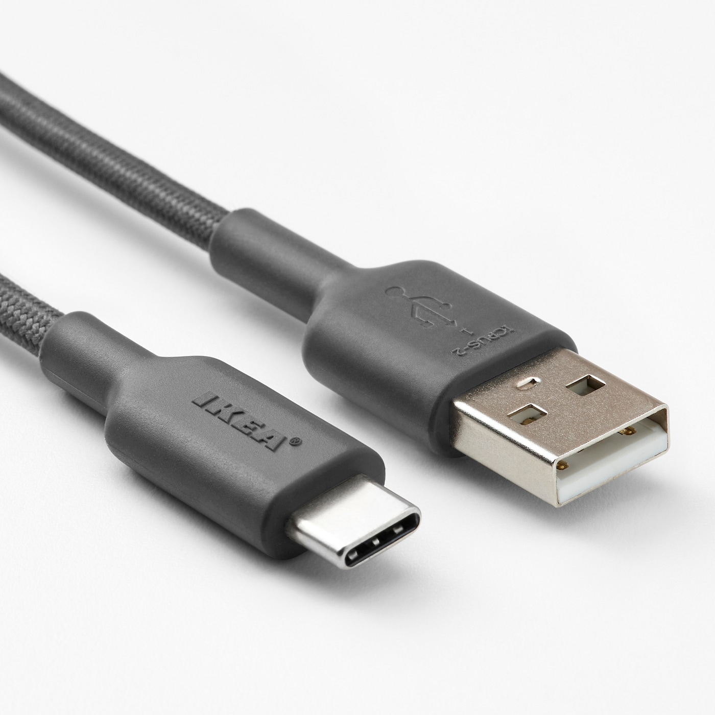 LILLHULT 利尔胡特 USB-A转USB-C 深灰色 - IKEA